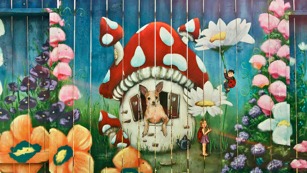 Commercial and Residential Murals – Dream Walls